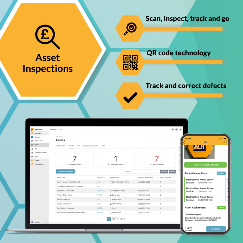 Top Asset Inspection App benefits for you - Work Wallet